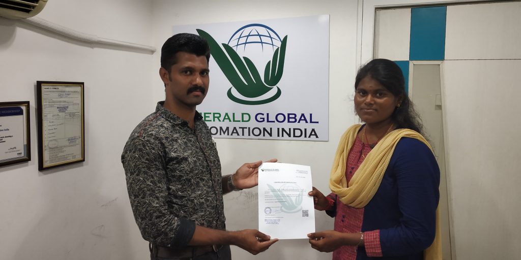 Free WorkShop and Internship in Chennai - Emerald Global Automation India